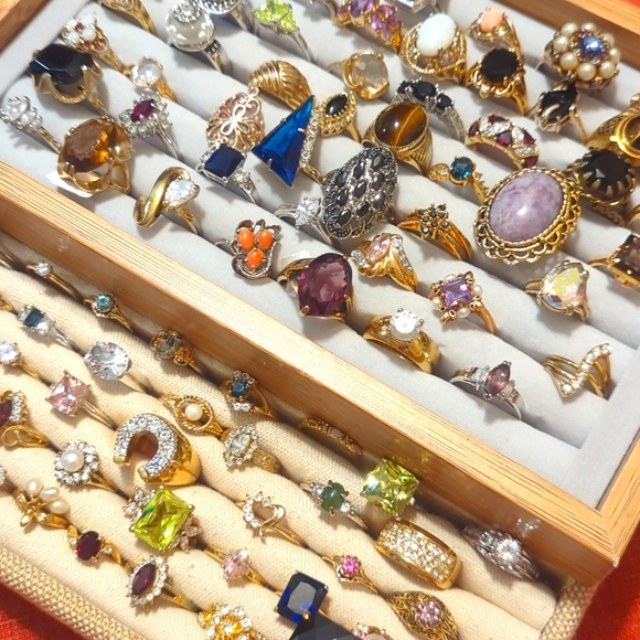 Vintage | Jewelry | Vintage Ring Collection Trying To List | Poshmark